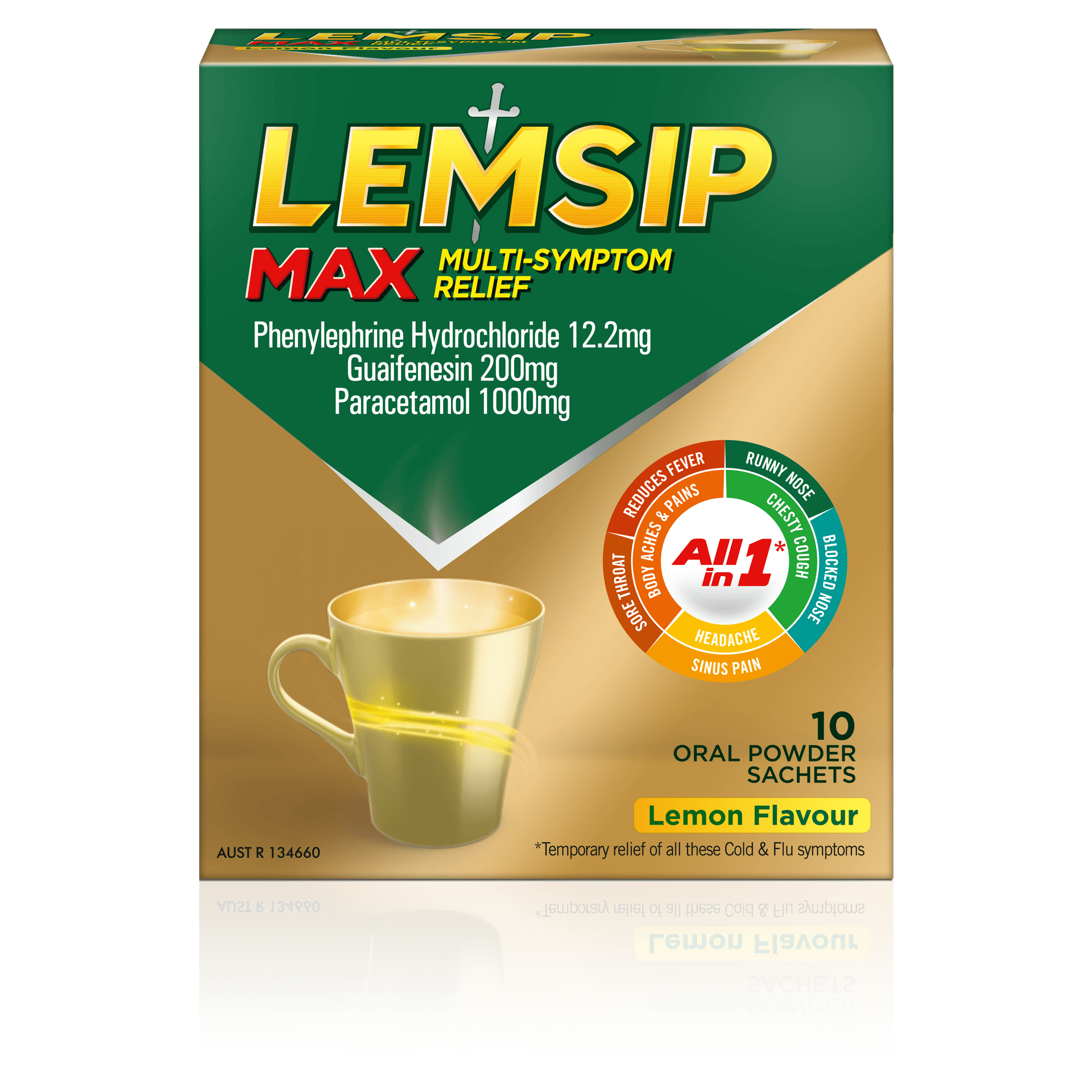 Lemsip Max Lemon Hot Drink 10s | Lemsip Australia | Lemsip Australia